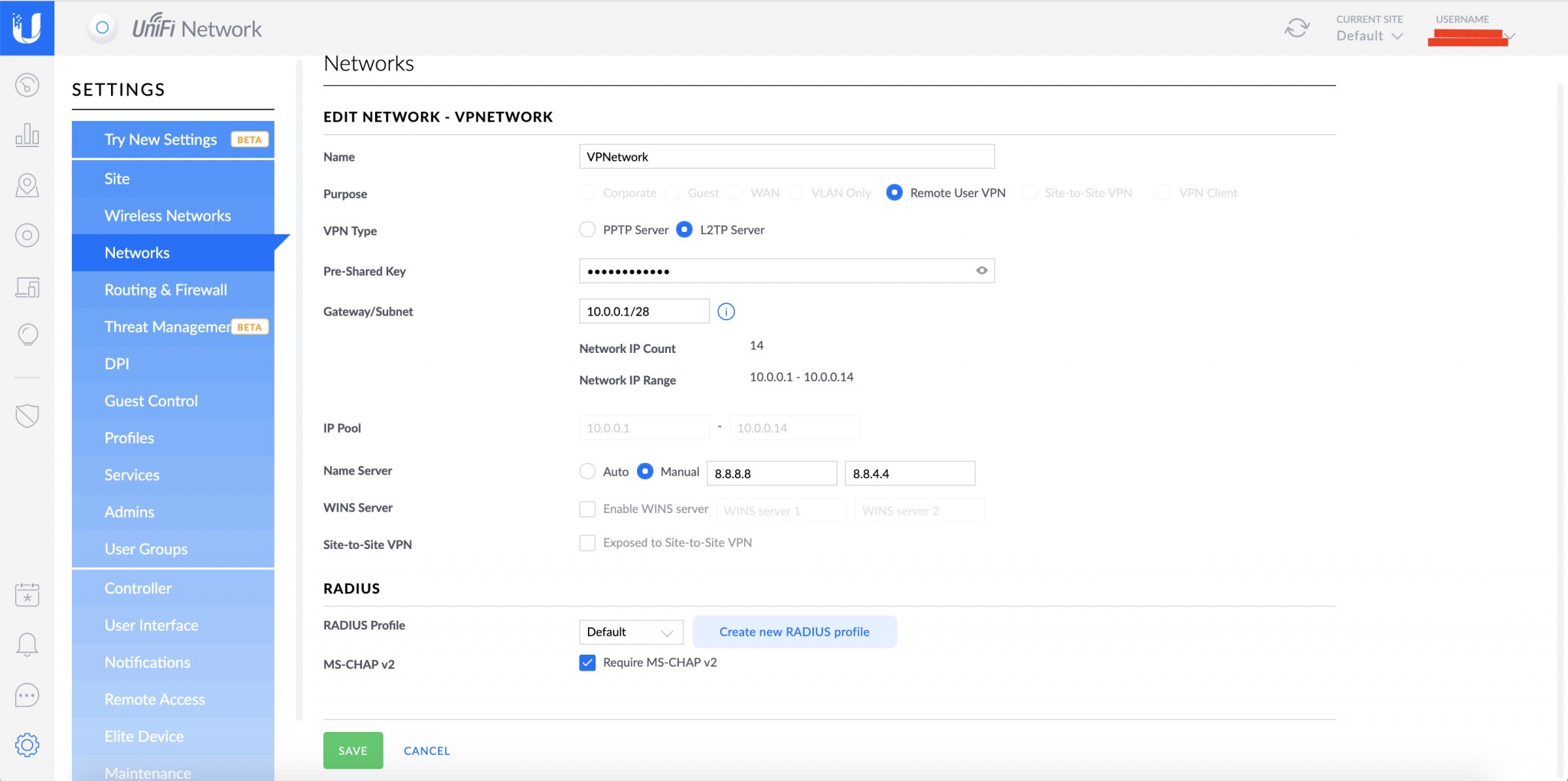[Guida - Unifi] Creare una VPN (L2TP/IPSEC) con Unifi Controller e ...